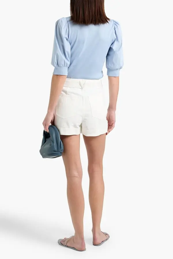 Veronica Beard Agee Cotton-twill Skort