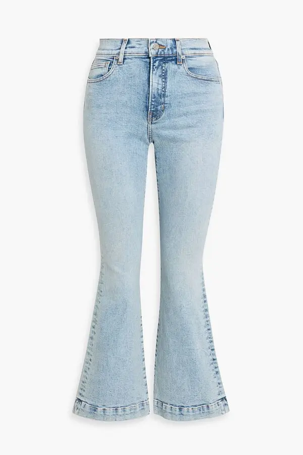 Veronica Beard Carson High-rise Flared Jeans
