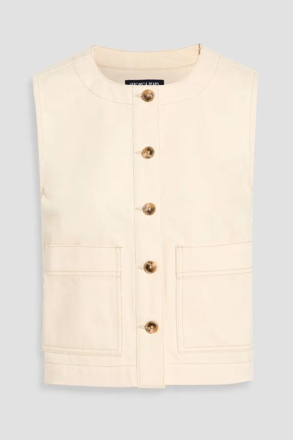 Veronica Beard Ording Denim Vest