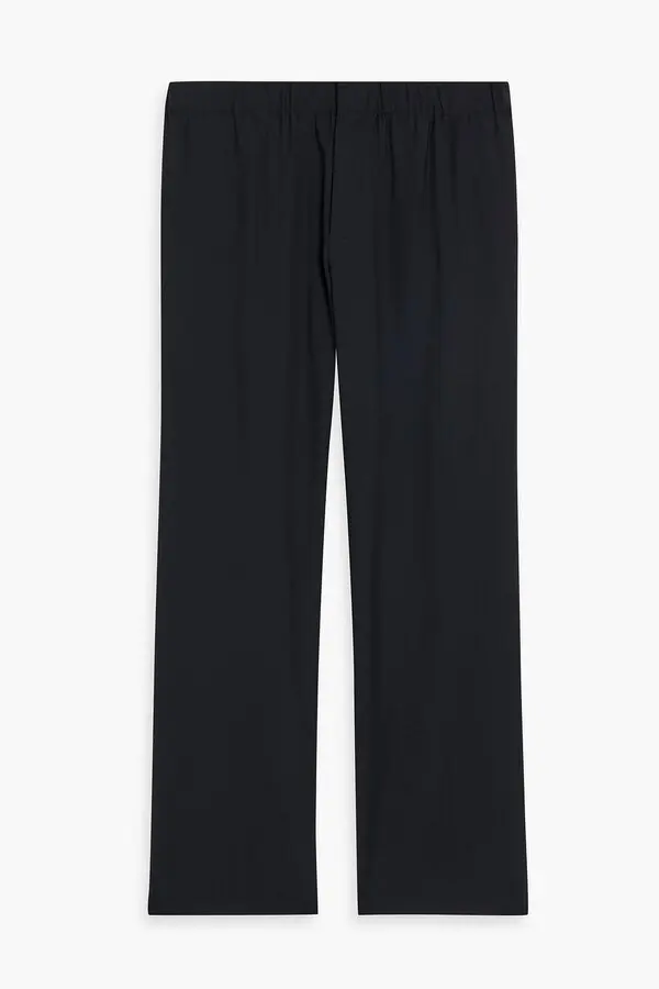 Sandro Wool-blend Trousers - Navy