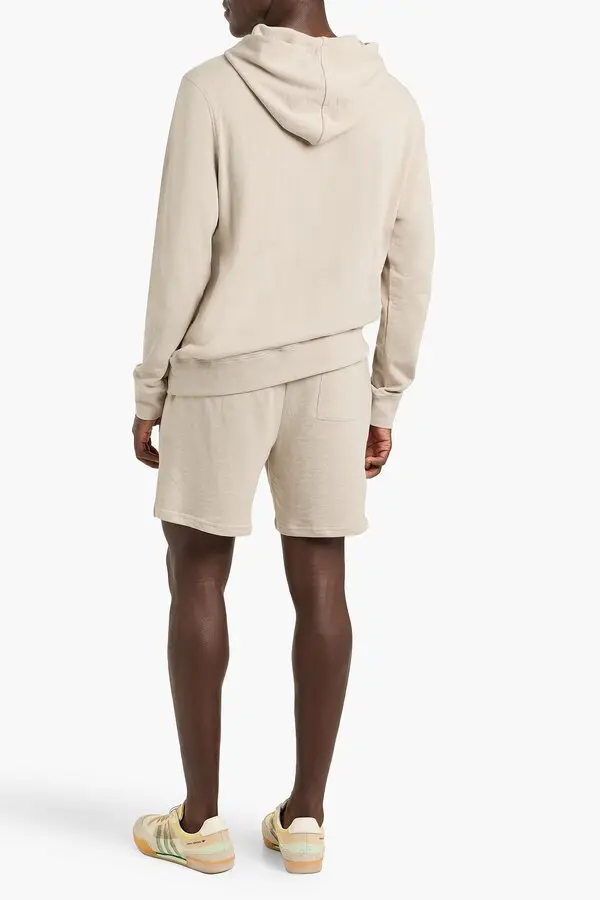 Onia French Cotton Terry Hoodie - Ecru