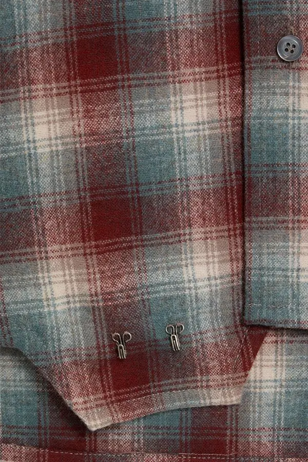MAISON MARGIELA Pendleton Checked Woolflannel Shirt