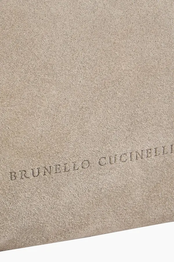 Brunello Cucinelli Suede Shoulder Bag
