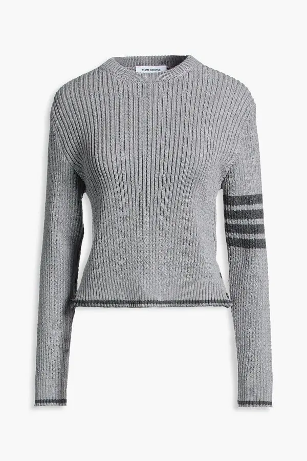 Thom Browne Cable-knit Wool Sweater
