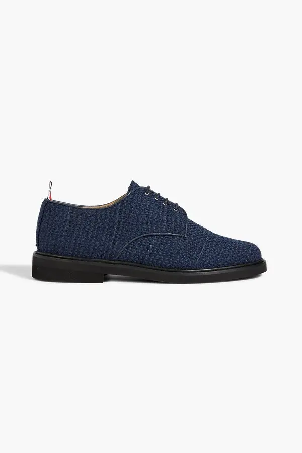 Thom Browne Tweed Oxford Brogues