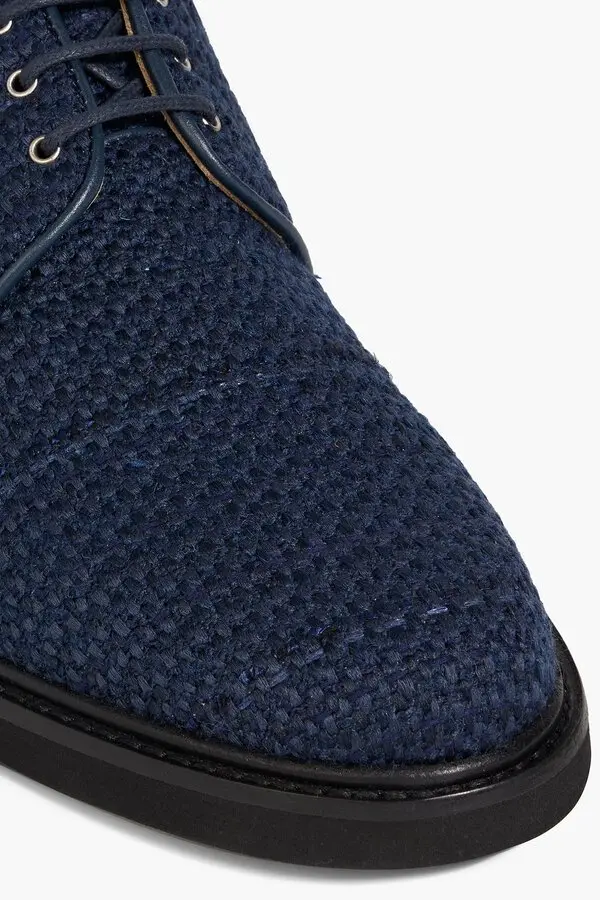 Thom Browne Tweed Oxford Brogues