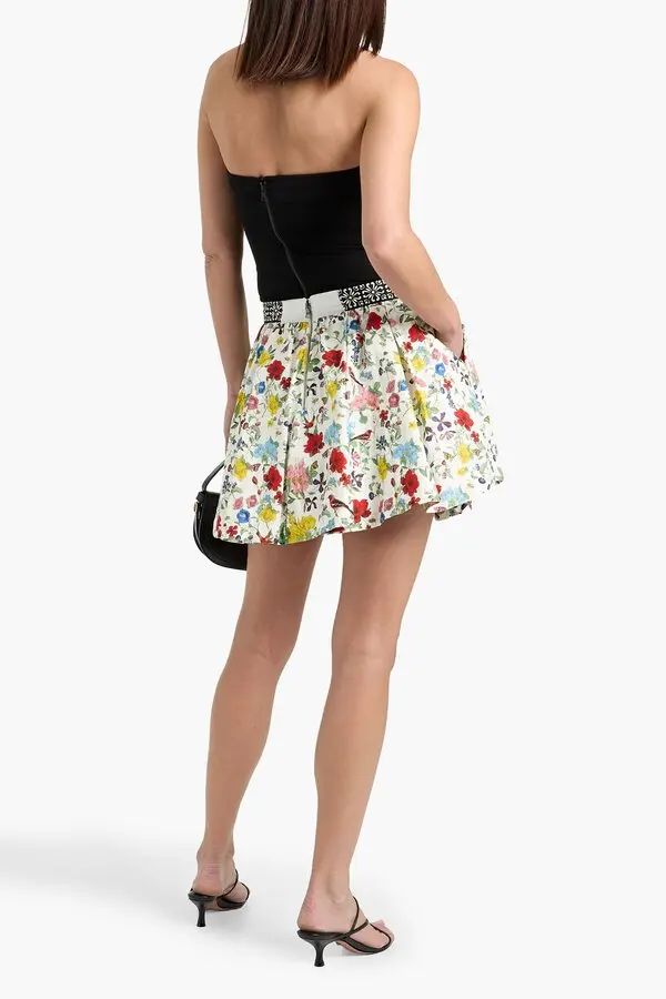 Alice + Olivia Naomi Strapless Bodysuit