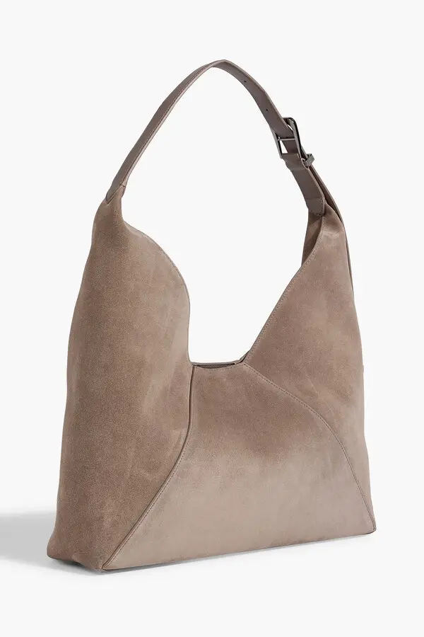 Brunello Cucinelli Suede Shoulder Bag