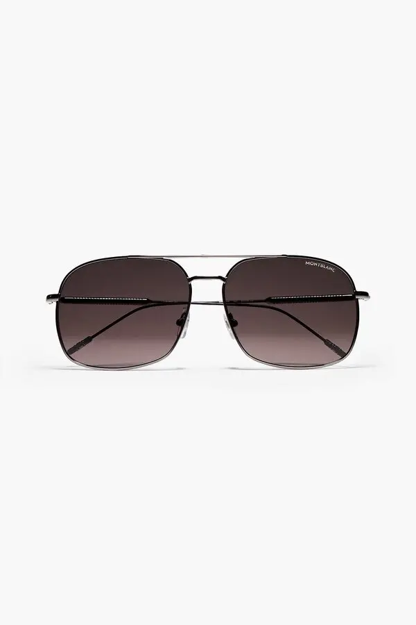 Montblanc Aviator-style Sunglasses - Gunmetal