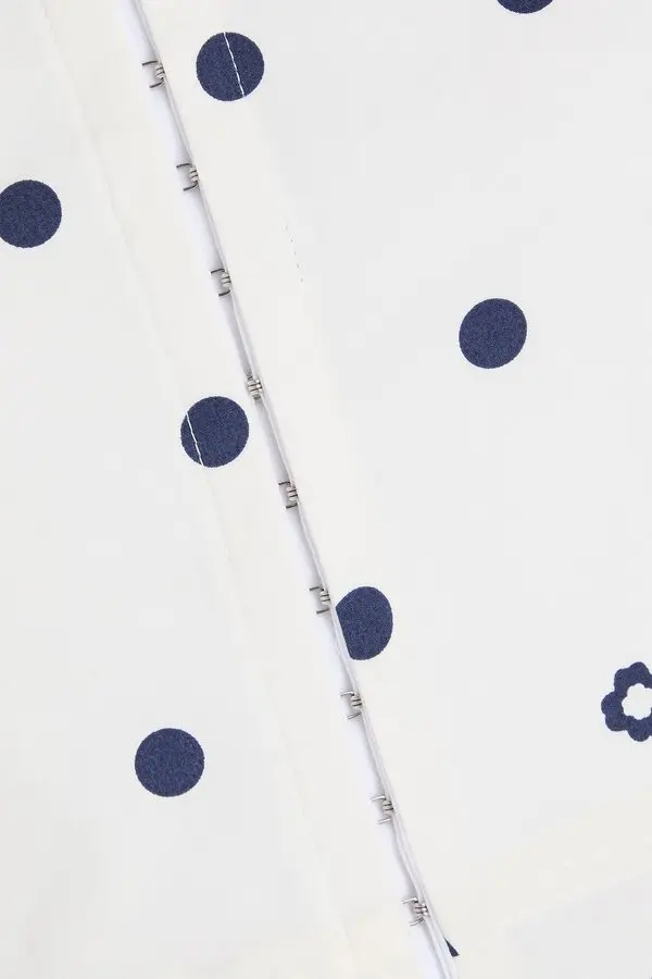 Maje Polkadot Stretch-cotton Poplin Top