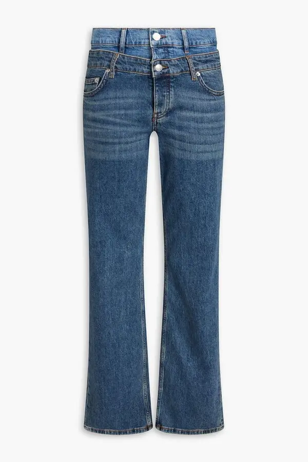 Maje High-rise Straight-leg Jeans