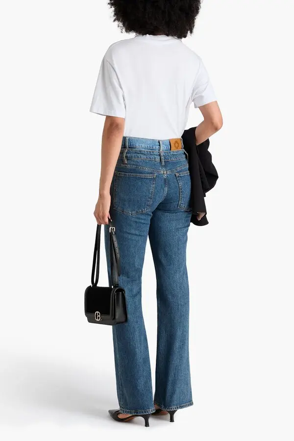 Maje High-rise Straight-leg Jeans