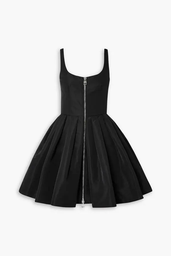 Dolce & Gabbana Pleated Faille Mini Dress