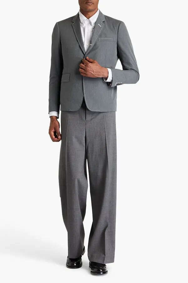 Thom Browne Canvas Blazer - Gray