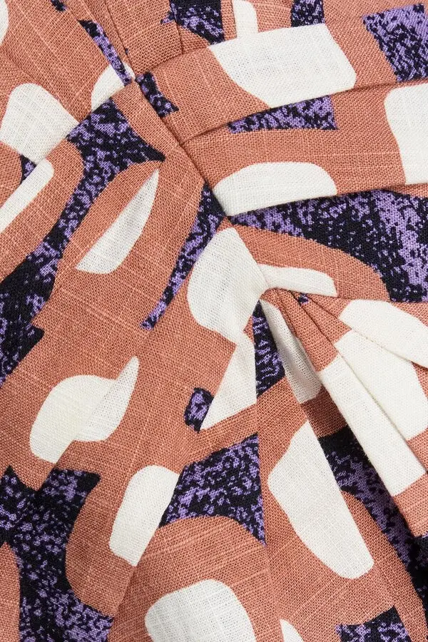 Diane Von Furstenberg Printed Woven Maxi Dress