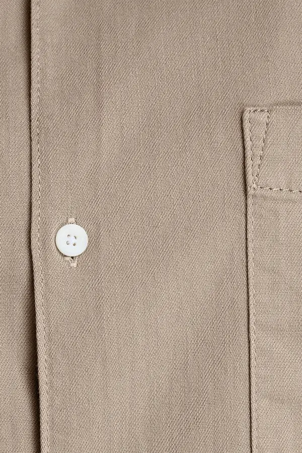 FRAME Denim Shirt - Mushroom