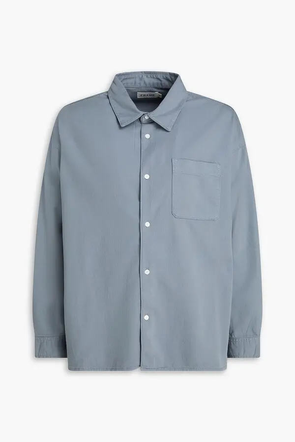 FRAME Cotton Shirt - Slate Blue
