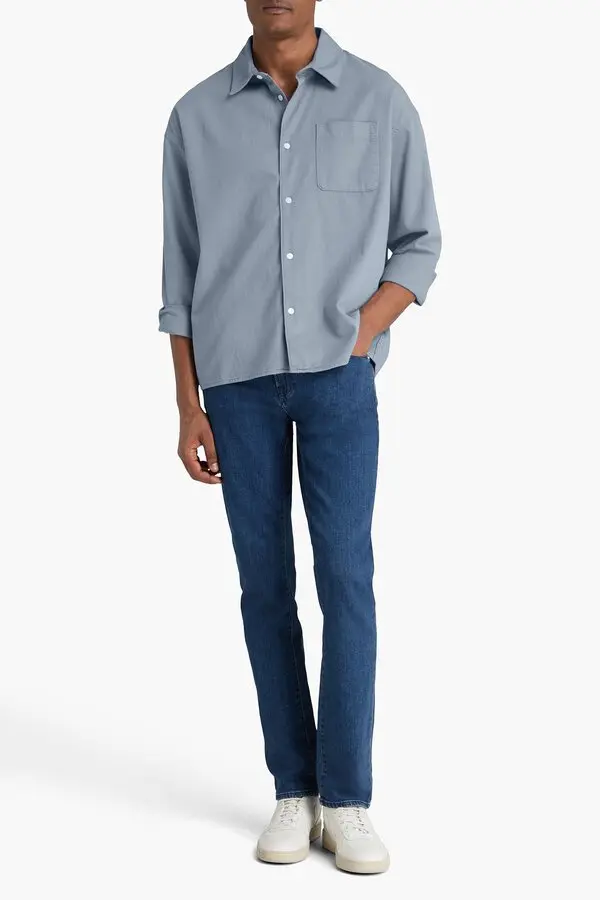 FRAME Cotton Shirt - Slate Blue