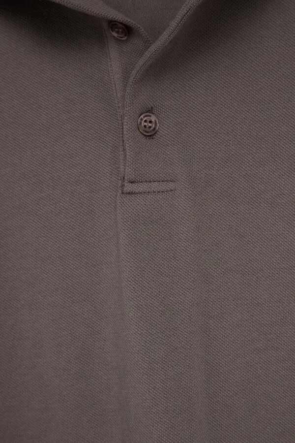 Frescobol Carioca Horacio Cottonpiqué Polo Shirt - Dark Gray