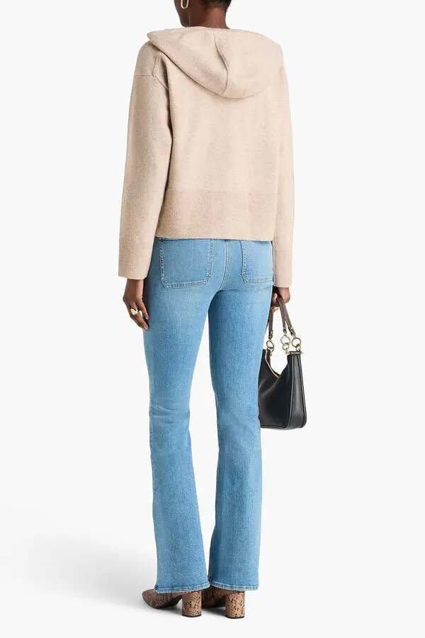 Veronica Beard Beverly High-rise Flared Jeans - Light Denim