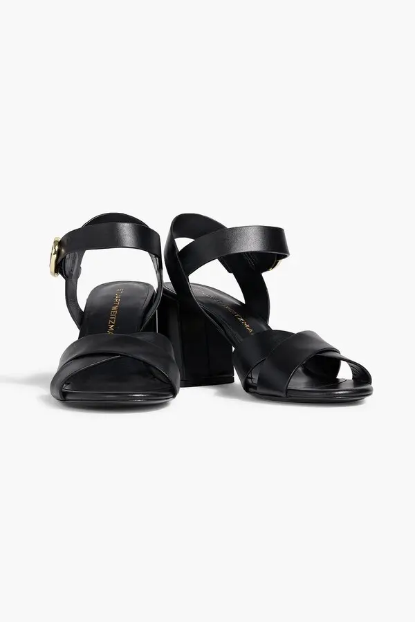 STUART WEITZMAN Benni 75 Leather Sandals