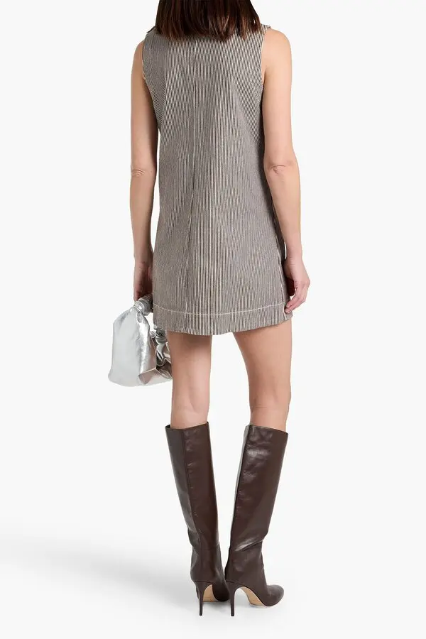 oakley denim mini dress Oakley denim mini dress - ecru
