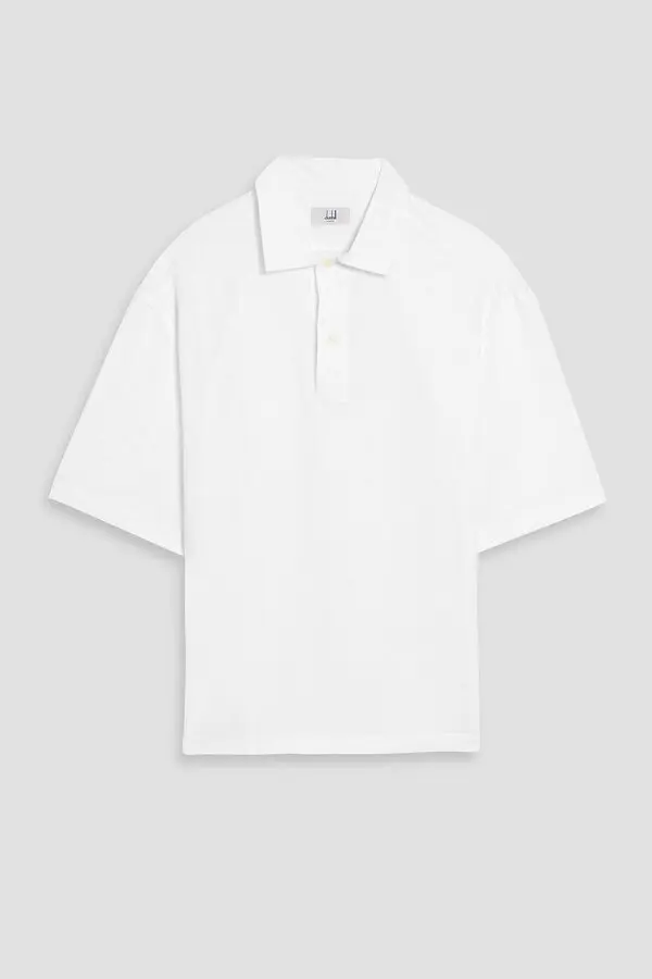 Dunhill Linen Polo Shirt