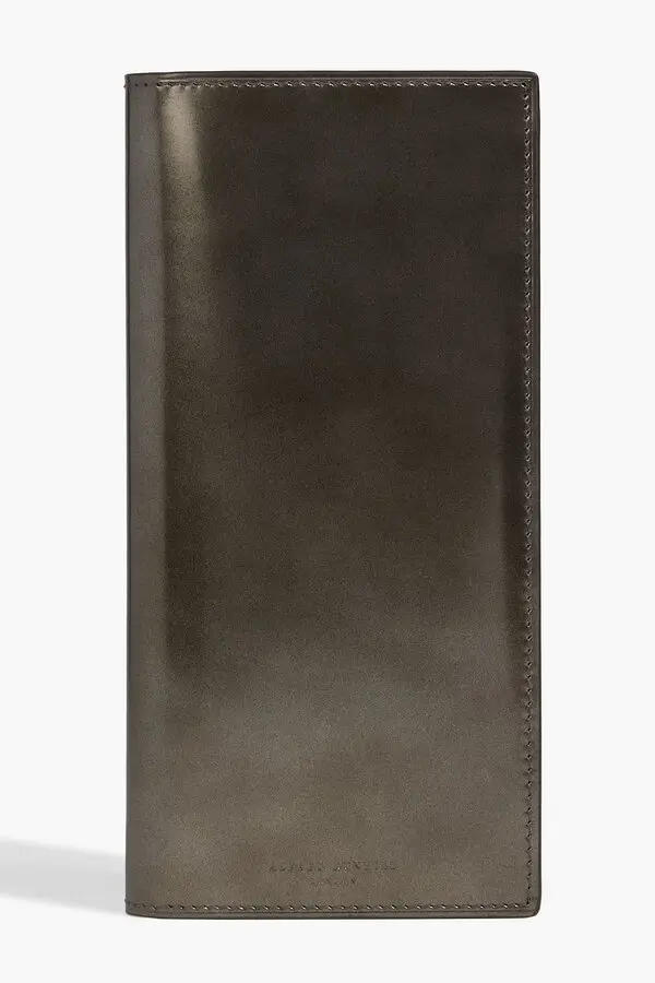 Dunhill Duke Burnished Leather Wallet - Bronze