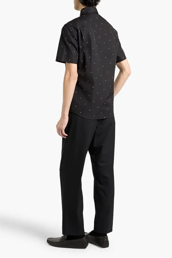 Dunhill Printed Cottonpoplin Shirt