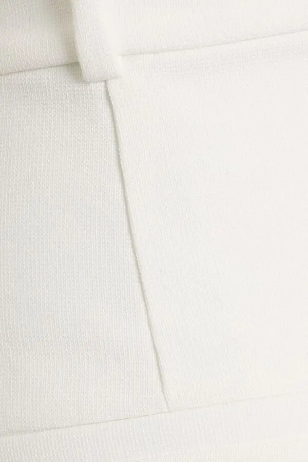 Veronica Beard Sadie Tweed Mini Skirt - White