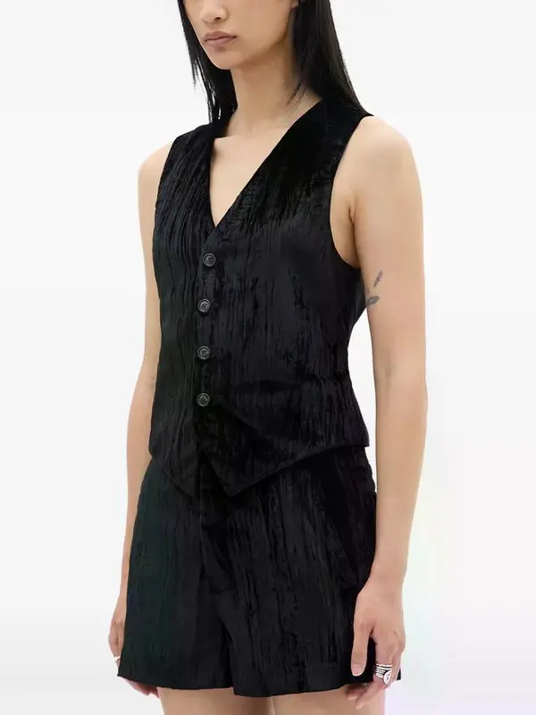 ANN DEMEULEMEESTER Classic Button-fastening Waistcoat
