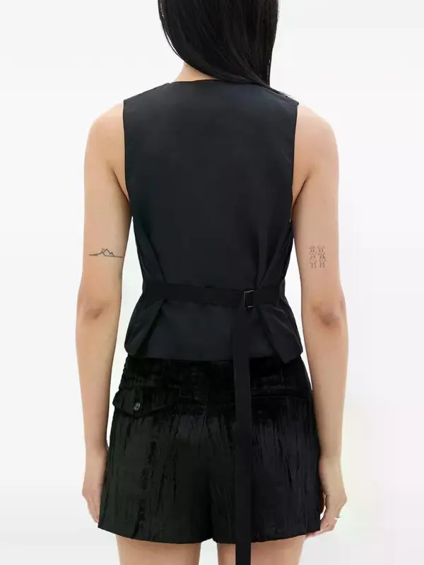 ANN DEMEULEMEESTER Classic Button-fastening Waistcoat
