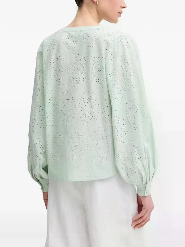 MOS MOSH V-neck Long Sleeve Top