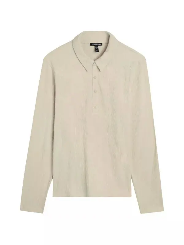 Eileen Fisher Button-fastening Polo Shirt - Neutrals