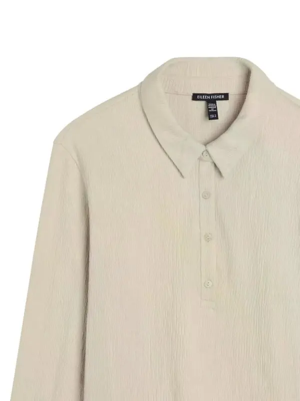 Eileen Fisher Button-fastening Polo Shirt - Neutrals