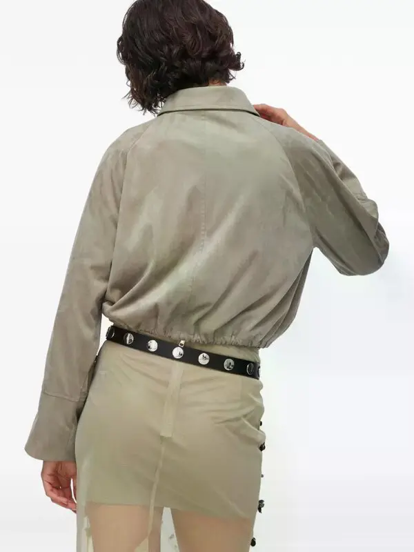 Liu Jo Suede Bomber Jacket