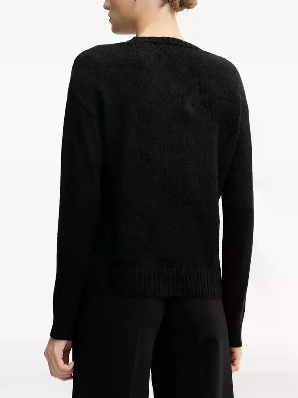 GAUDI Embellished Crew-neck Sweater