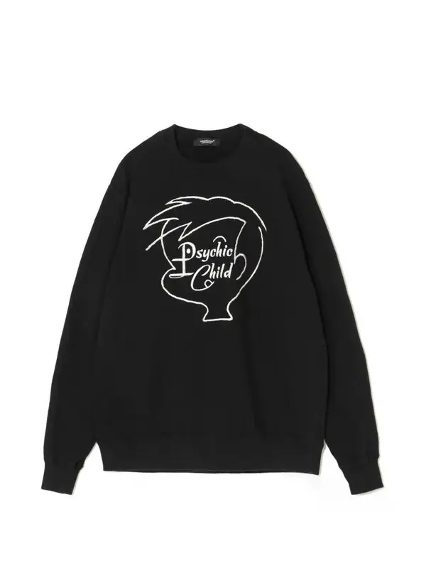Undercover Embroidered Crew Neck Sweater