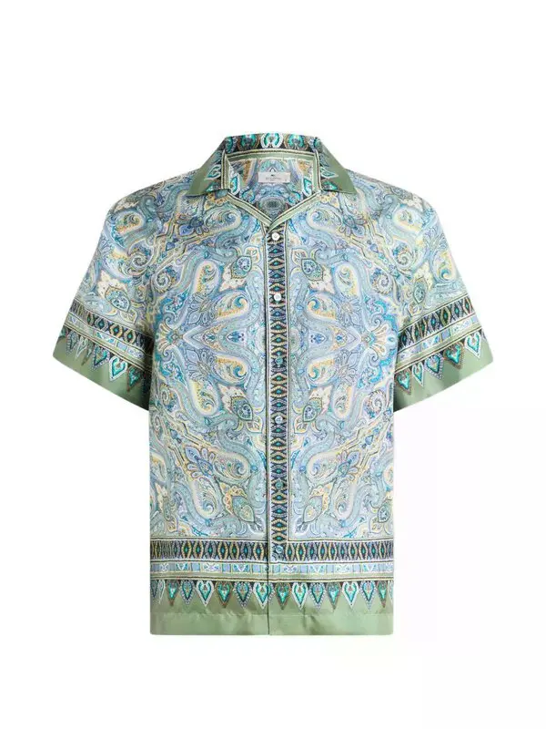 Etro Paisley-print Silk Shirt