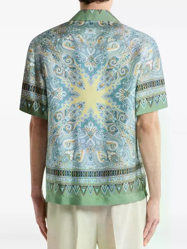 Etro Paisley-print Silk Shirt