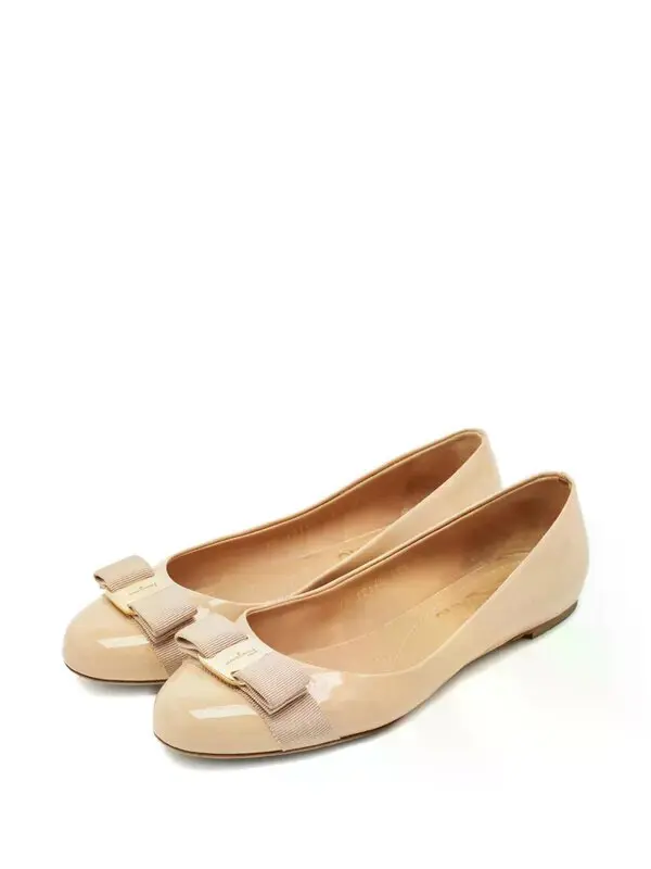 FERRAGAMO Varina Bow Ballet Flats