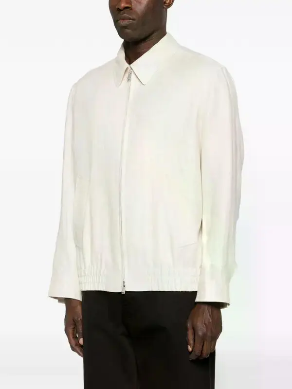 LARDINI Zip-up Bomber Jacket