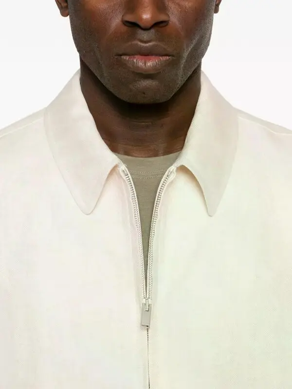LARDINI Zip-up Bomber Jacket