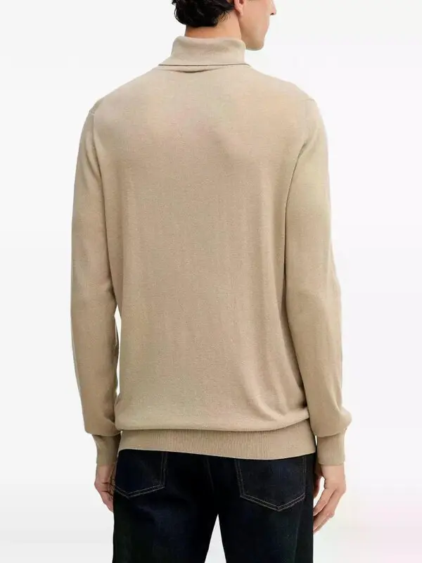 MOS MOSH Roll-neck Sweater - Neutrals