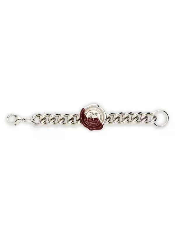 JEAN PAUL GAULTIER Cachet De Cire Chain Bracelet - Silver
