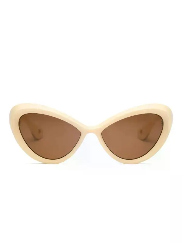 JEAN PAUL GAULTIER Parisian Cat-eye Sunglasses - Neutrals