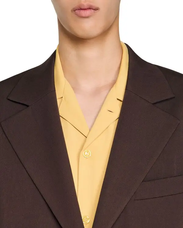 Sandro Oversized Fit Suit Jacket