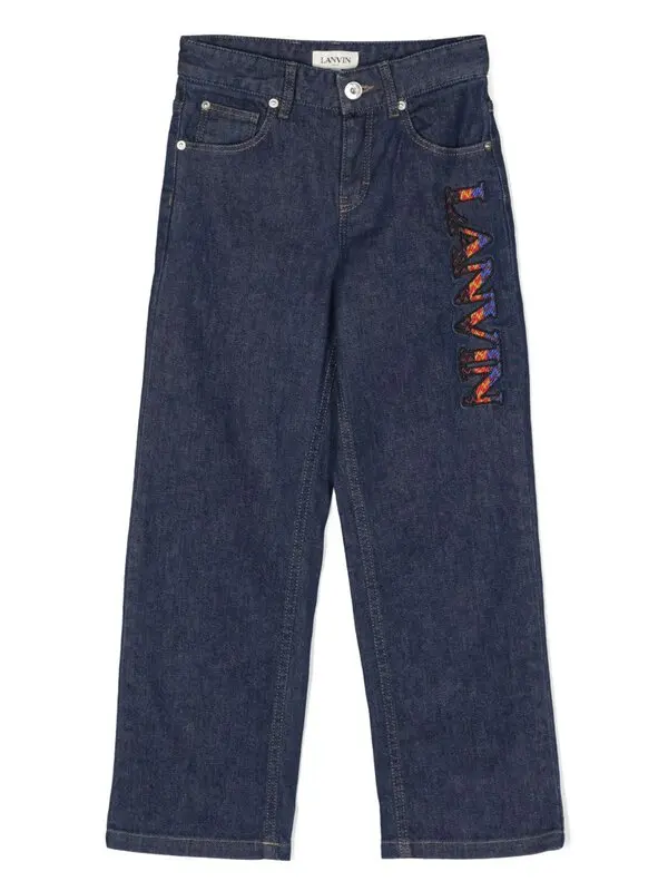 LANVIN Logo Jeans