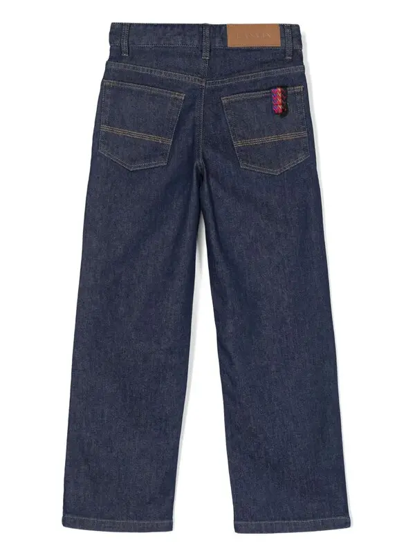 LANVIN Logo Jeans