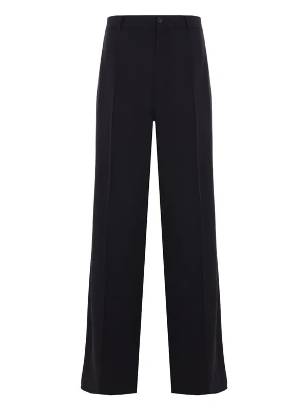 Balenciaga Tailored Wool-blend Trousers - Black
